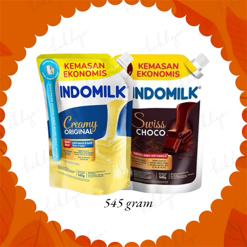 Jual INDOMILK Susu Kental Manis SKM Pouch 545 gram | Shopee Indonesia
