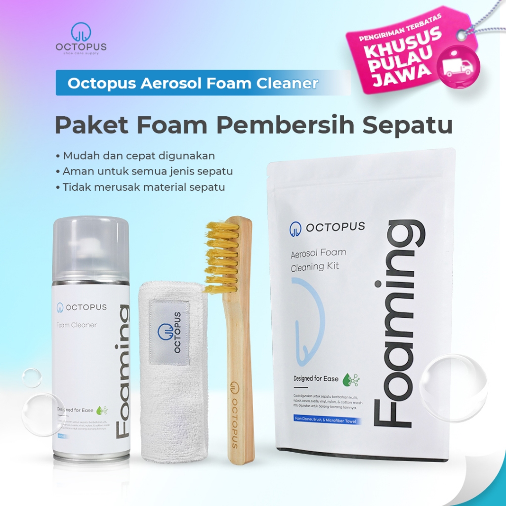 Jual Octopus Cleaner - Foam Cleaner Pembersih sepatu , Interior mobil ...