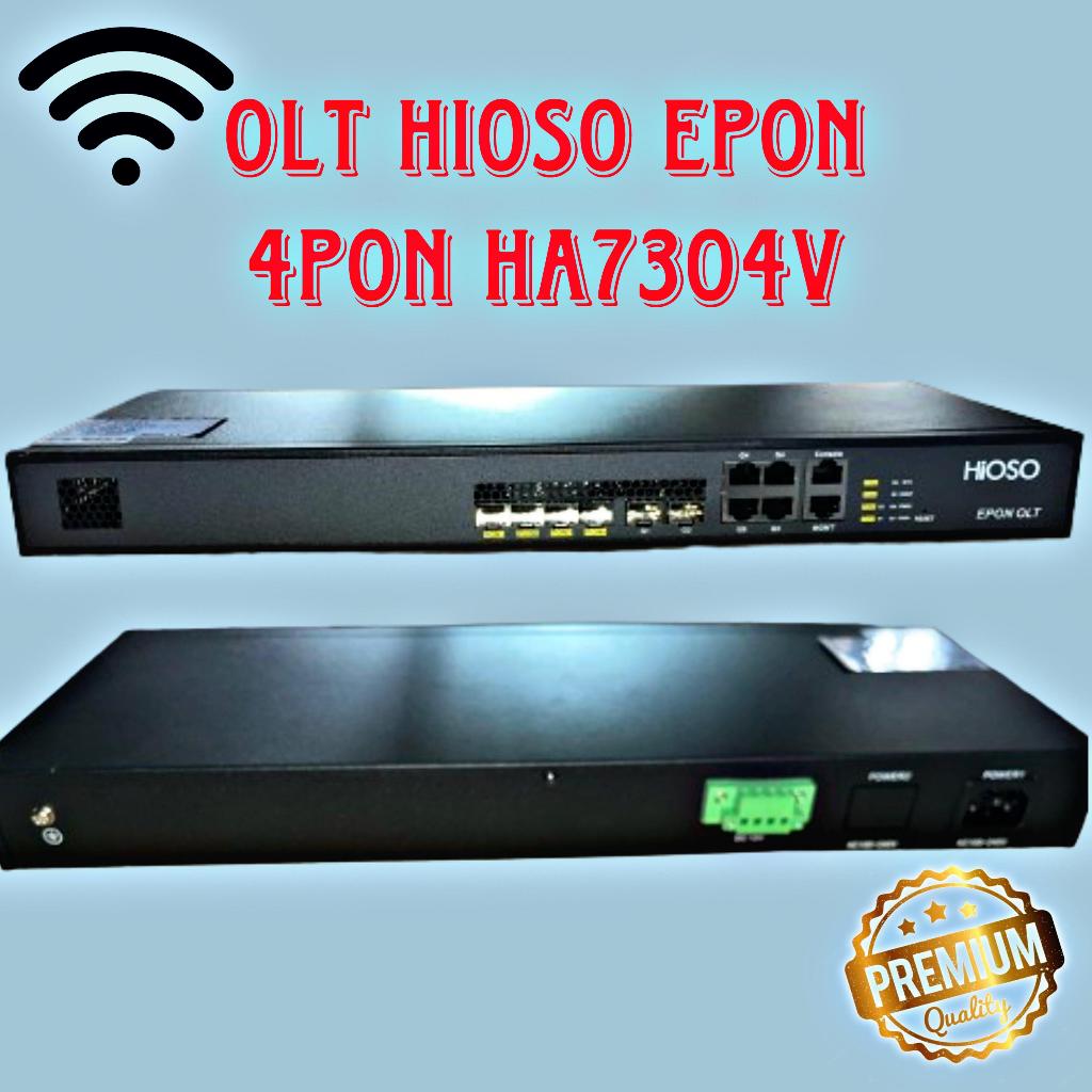Jual OLT HIOSO EPON 4 PORT 4 SFP 9 DBM TERBARU 1U RACK HIOSO HA7304V ...