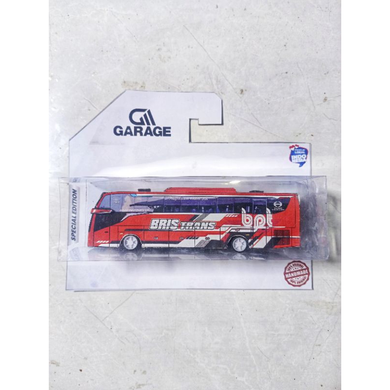 Jual Miniatu bus BRIS TRANS Nagita Transport JET BUS 5 Mini Diecast bus ...