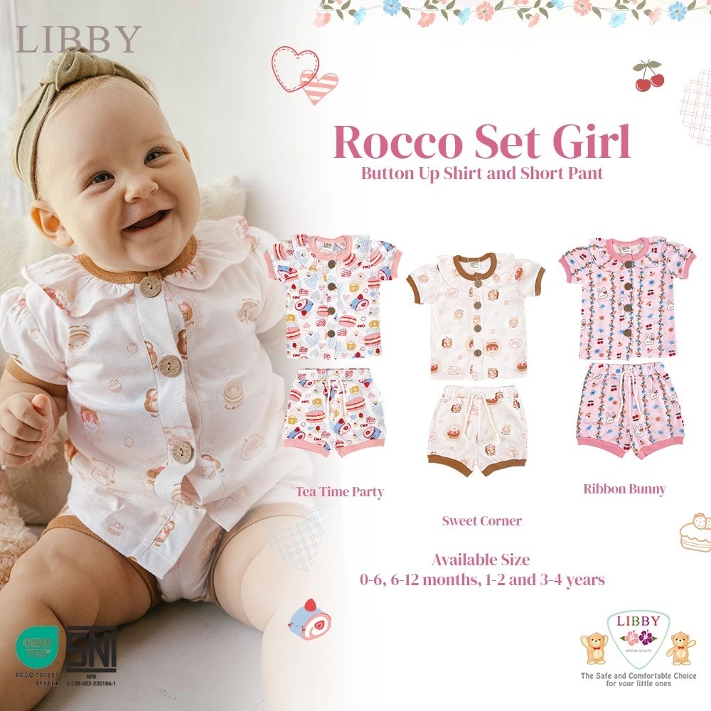 Jual Libby Rocco set pendek motif - LIBBY Earth Stelan Rocco Set Pendek Celana Pendek | Shopee ...