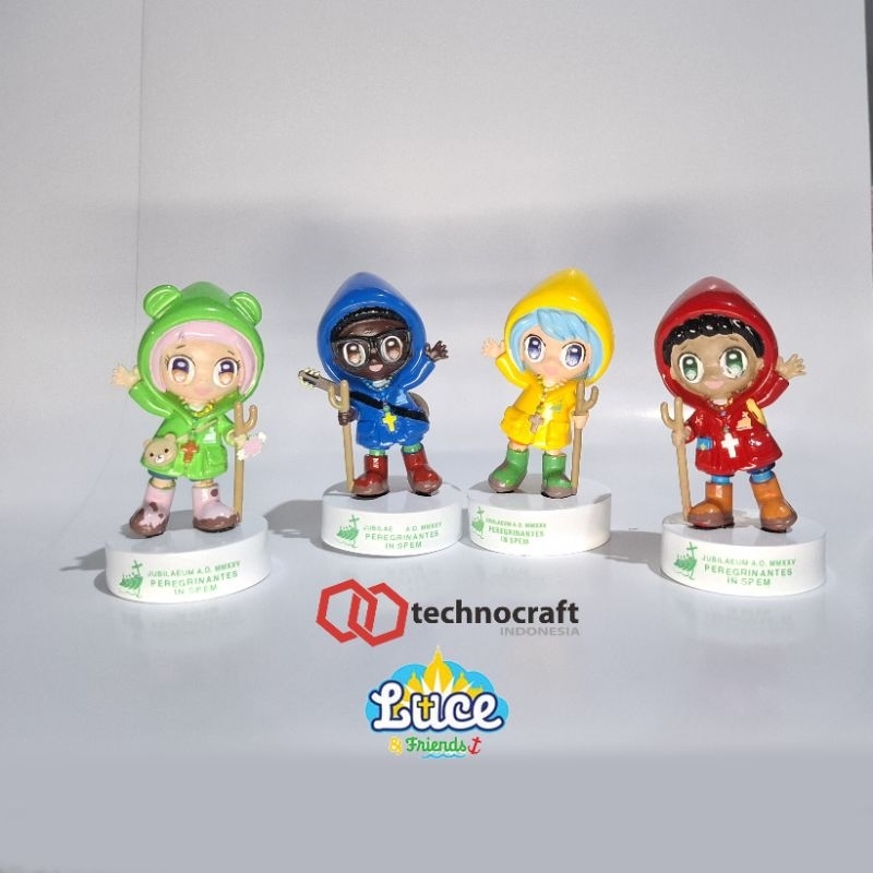 Jual Luce and Friends Vatican Mascot Iubileaum 2025 tinggi 7,5 cm ...
