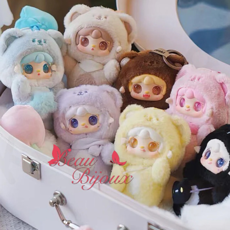 Jual YOOKI V4 mini take a bite of bear BLIND BOX keychain gantungan tas ...