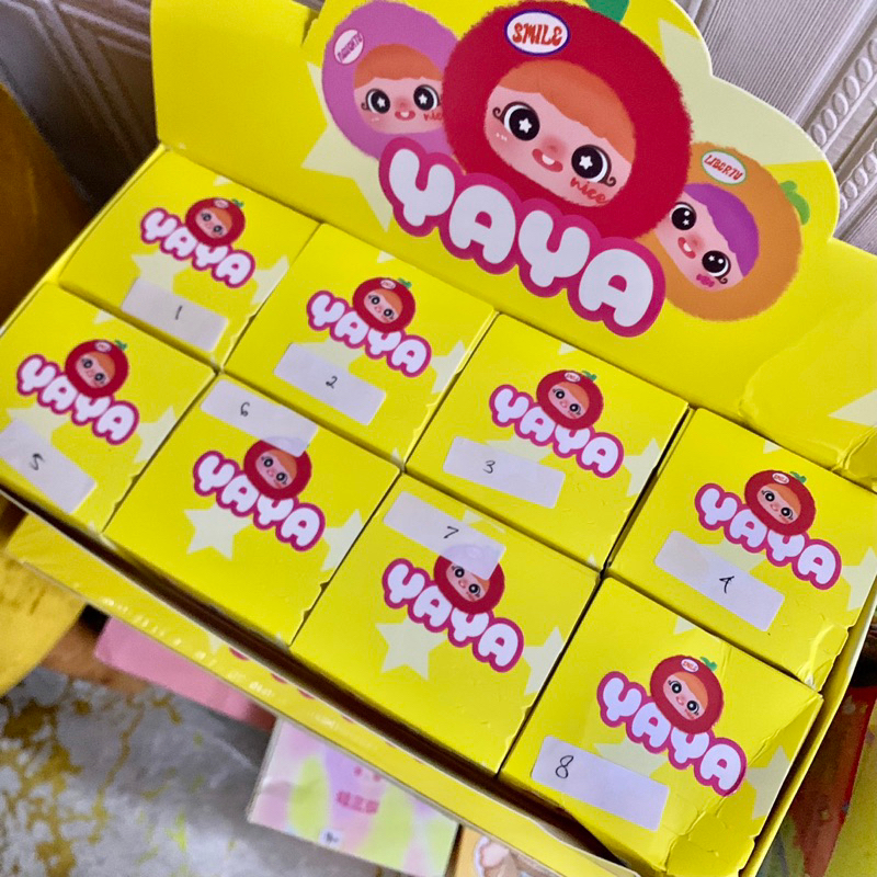 Jual [ STOCK LIMITED ] YAYA FRUIT 90K BLINDBOX ORIGINAL SELECTED ...