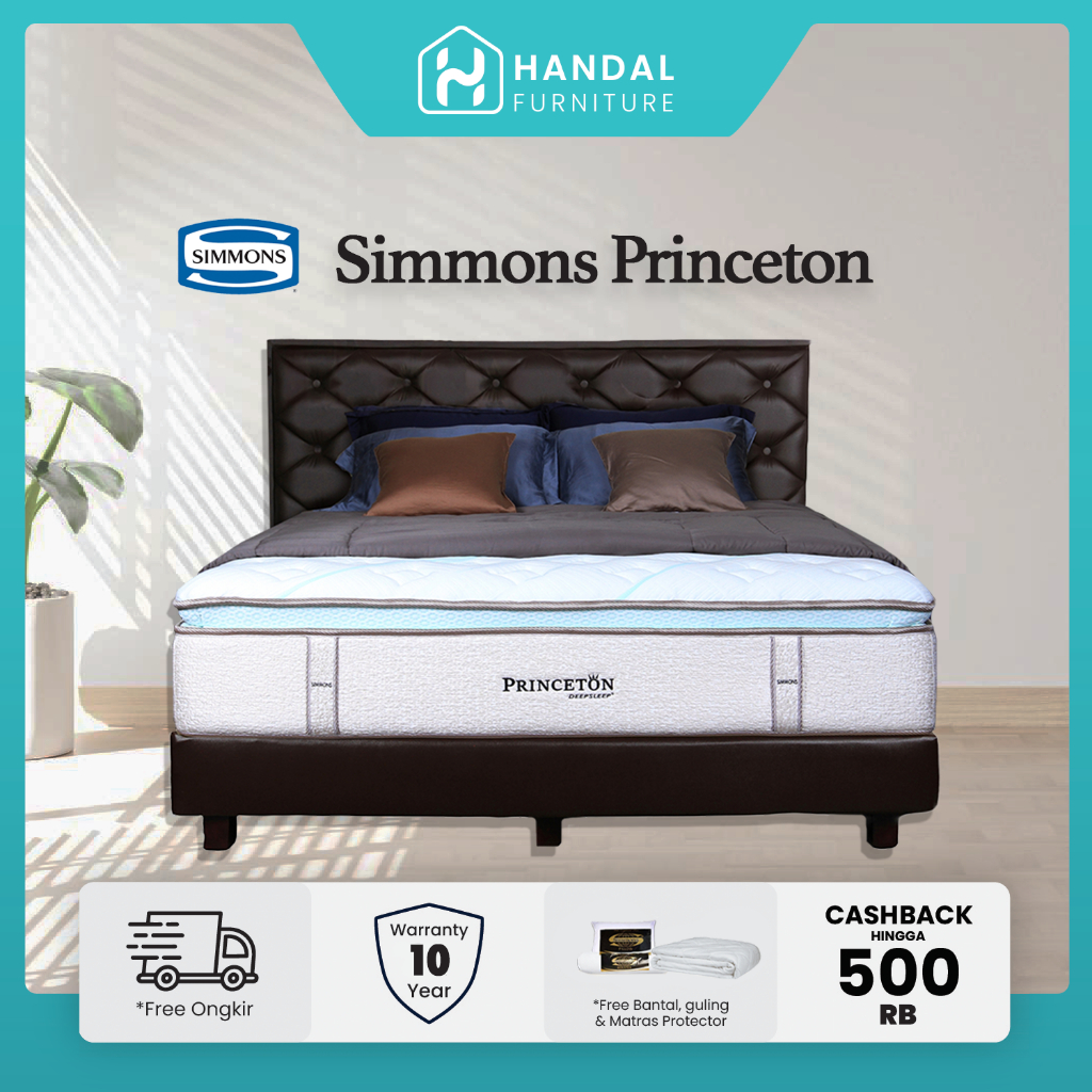 Jual Simmons Hanya Kasur Spring Bed Princeton | Shopee Indonesia