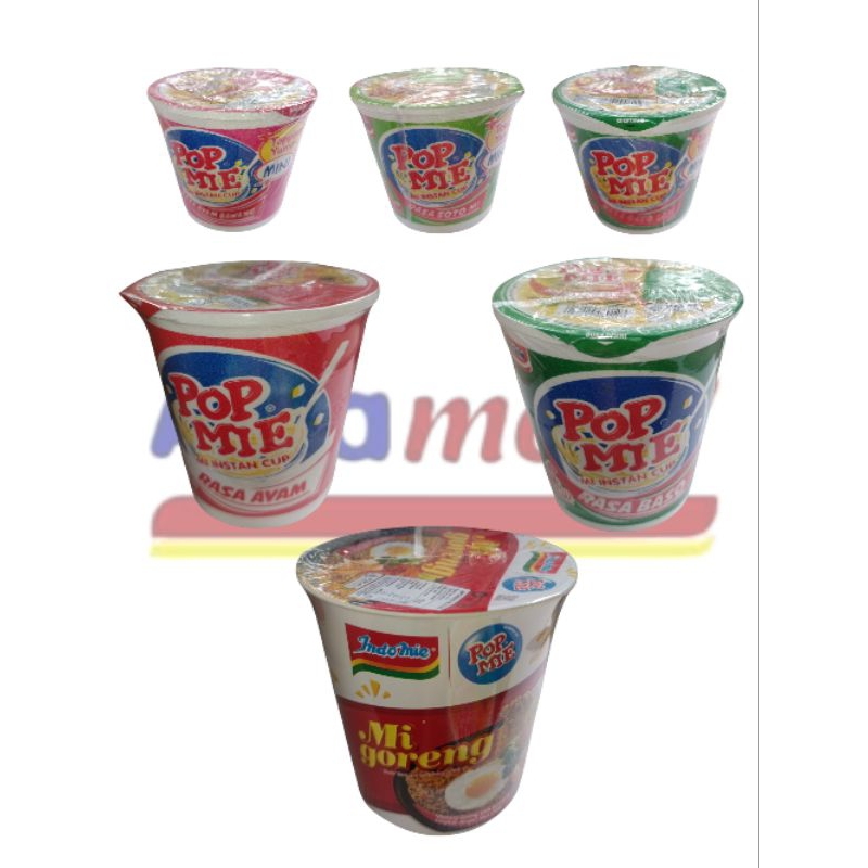 Jual POP MIE INDOMIE CUP rasa baso,rasa ayam bawang,rasa soto mi,rasa ...