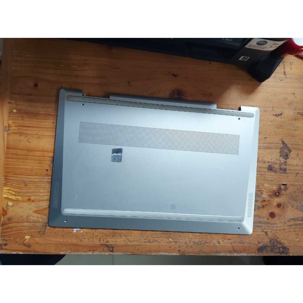 Jual Bottom Case hp Pavilion X360 14-ek0114TU Silver Casing Bawah ...