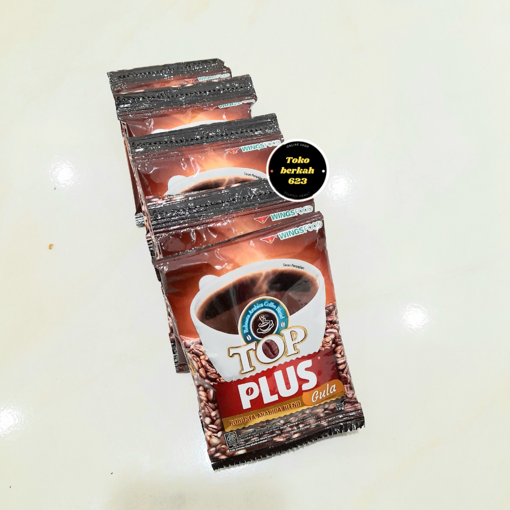 Jual TOP KOPI PLUS GULA 18gr x 10 Sachet - Top Coffee | Shopee Indonesia