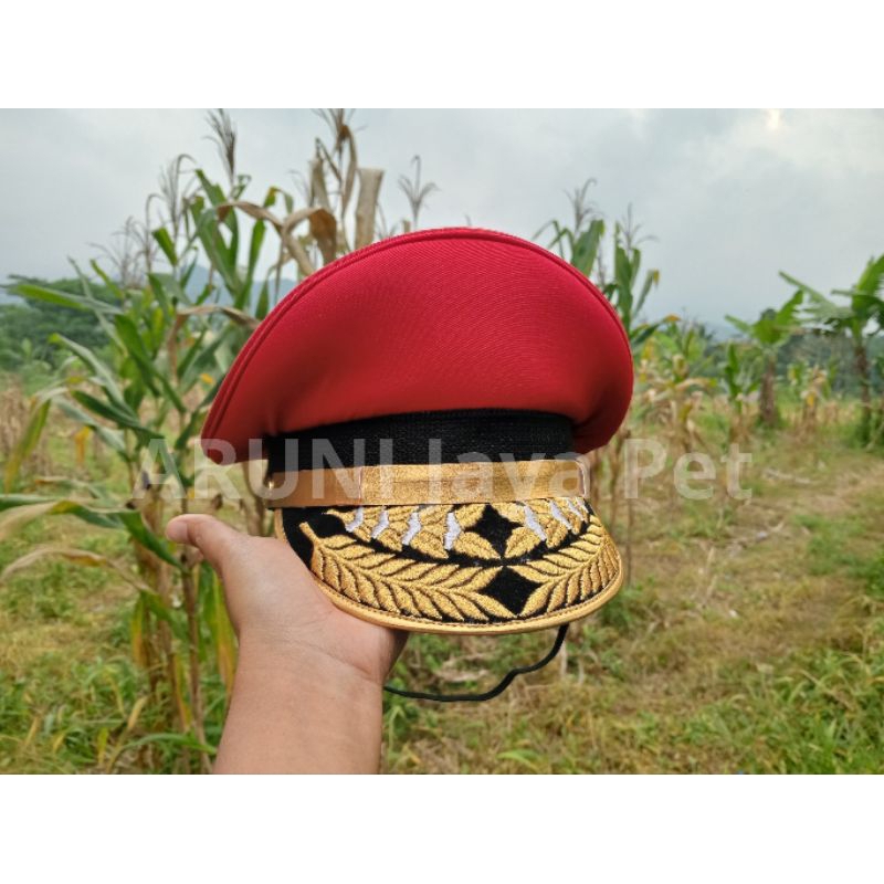 Jual Topi pet merah paskibra | Shopee Indonesia