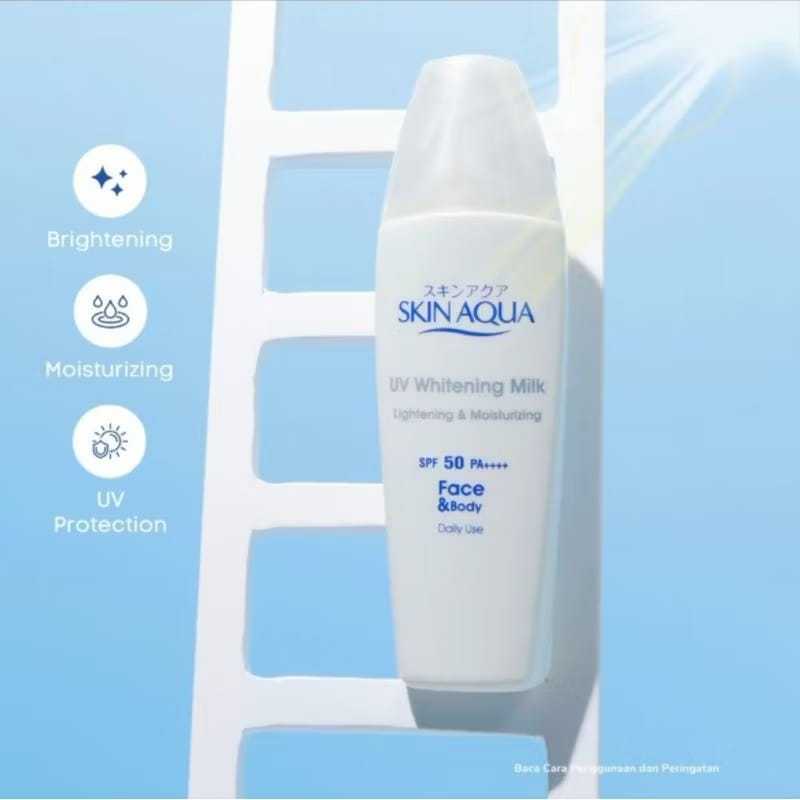 Jual KIYOWO - SKIN AQUA UV Sunscreen Whitening Milk SPF 50, PA++++ - 40 gr | Shopee Indonesia
