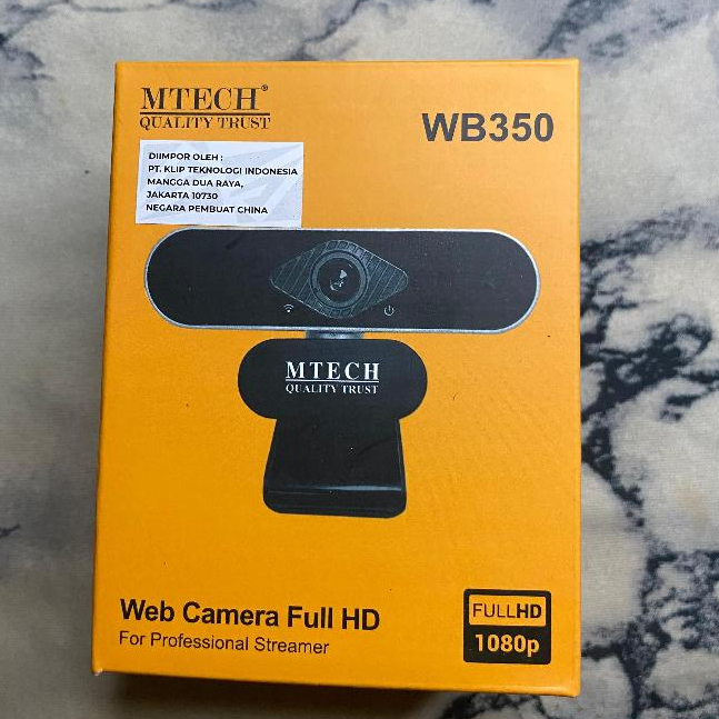 Jual Webcam M-Tech WB350 Camera Webcam 1080p Full HD, Livestream Camera ...