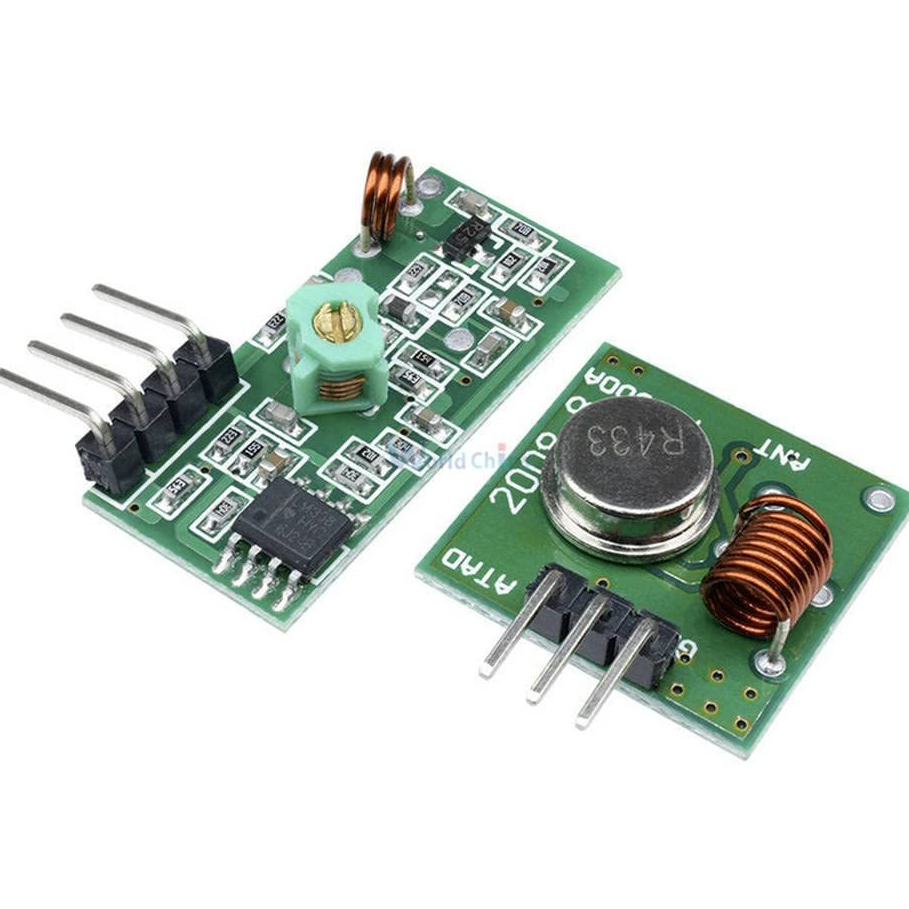 Jual 433Mhz 315Mhz RF Wireless Transmitter Module and Receiver Kit 5V ...