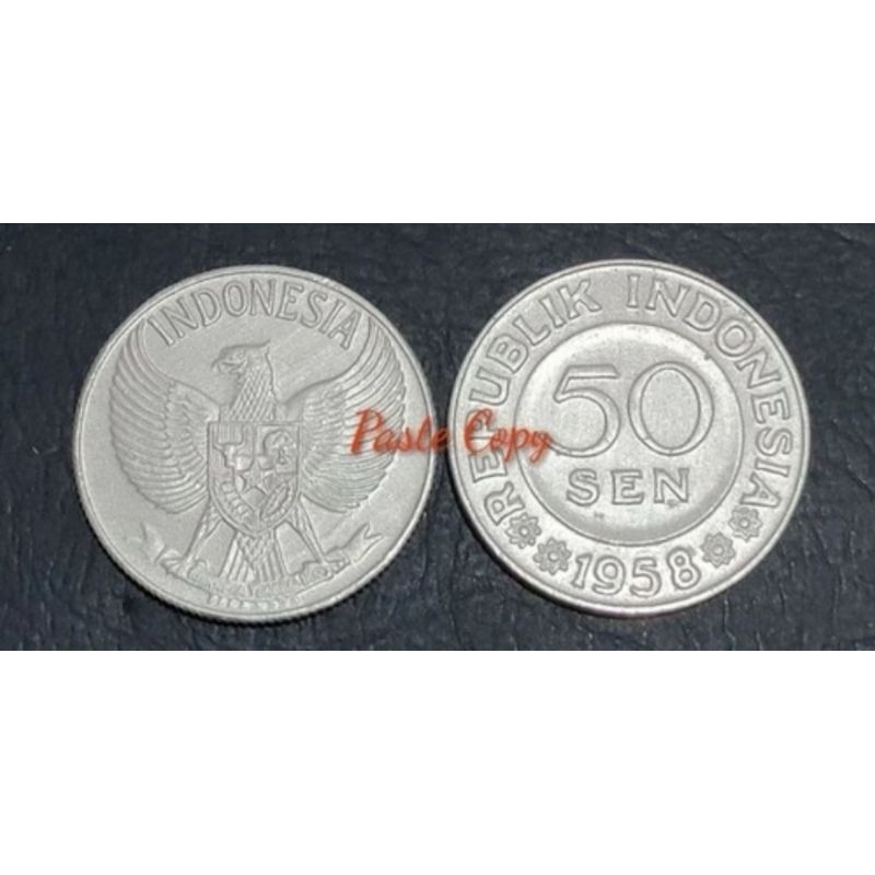 Jual Uang kuno 50 sen garuda Koin 50 sen | Shopee Indonesia