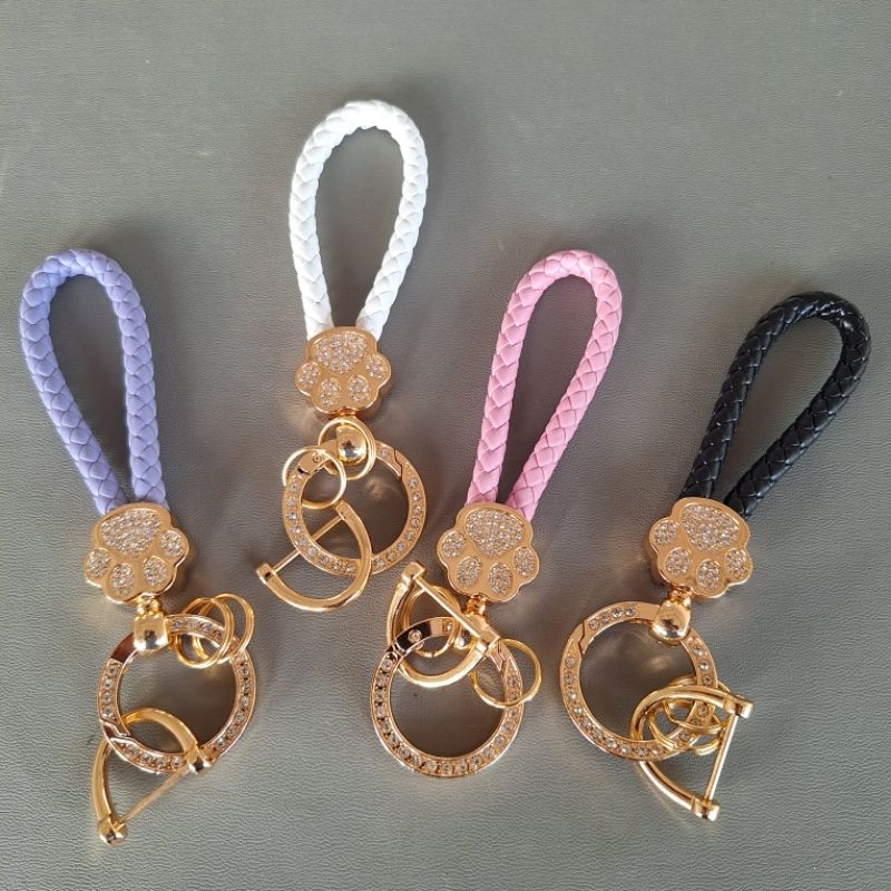 Jual gantungan kunci tali bracelet luxury motor mobil keychain ...