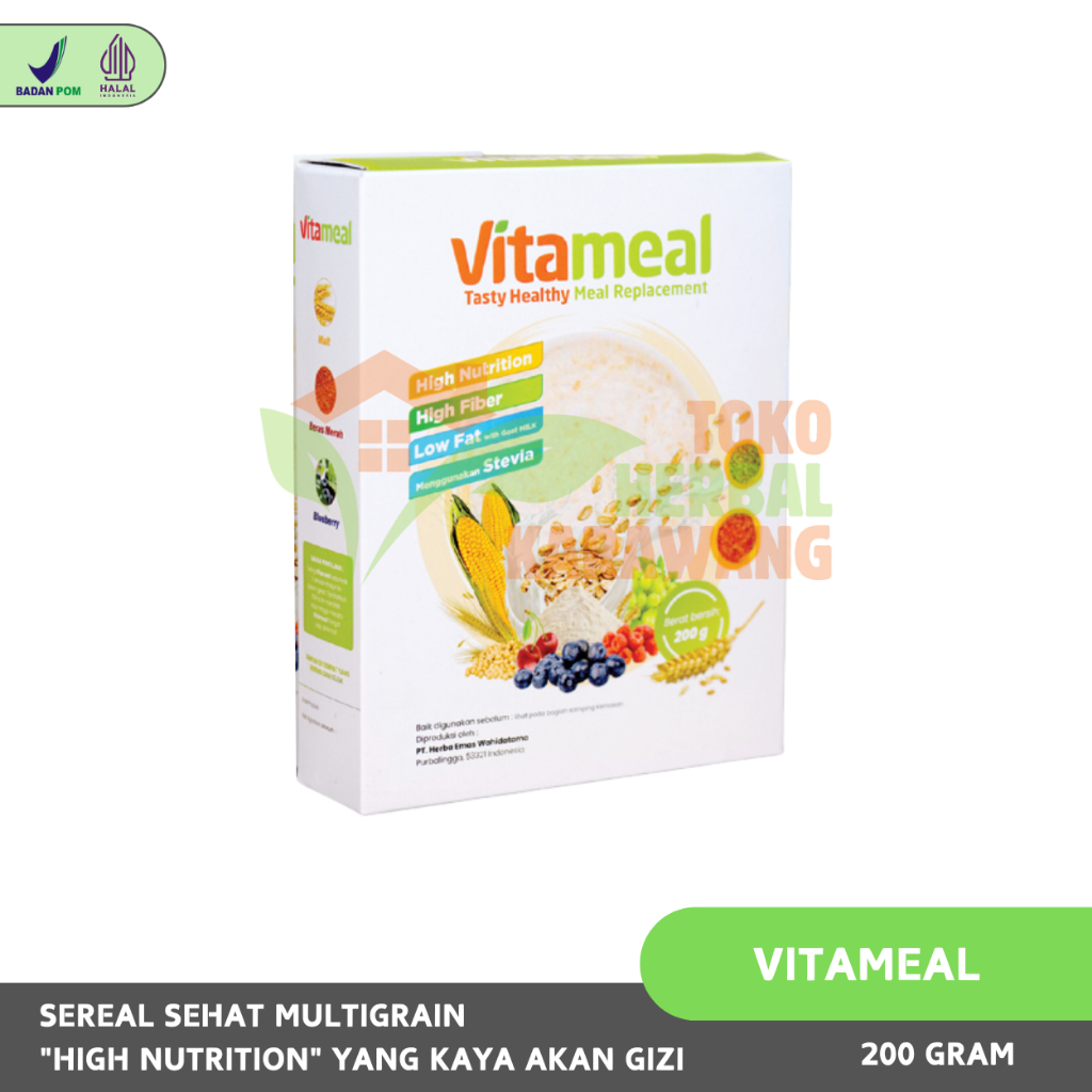 Jual Vitameal Sereal Sehat Multigrain 1 Box Isi 200gr | Shopee Indonesia