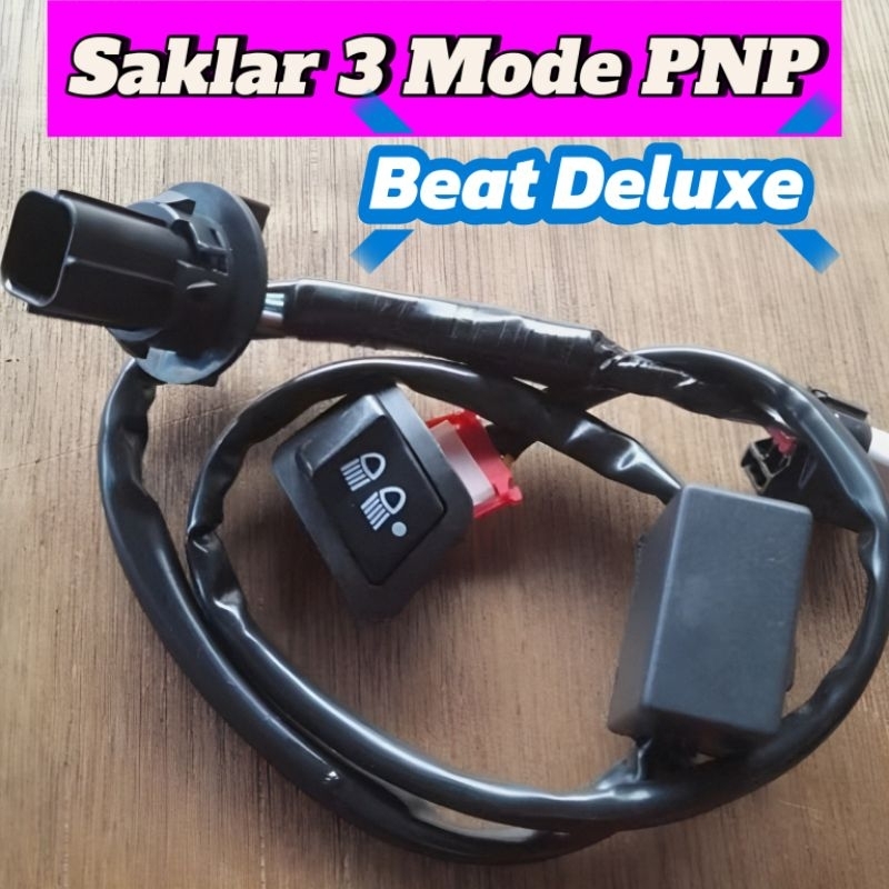 Jual Saklar beat deluxe 3 mode saklar lampu utama motor beat deluxe ...