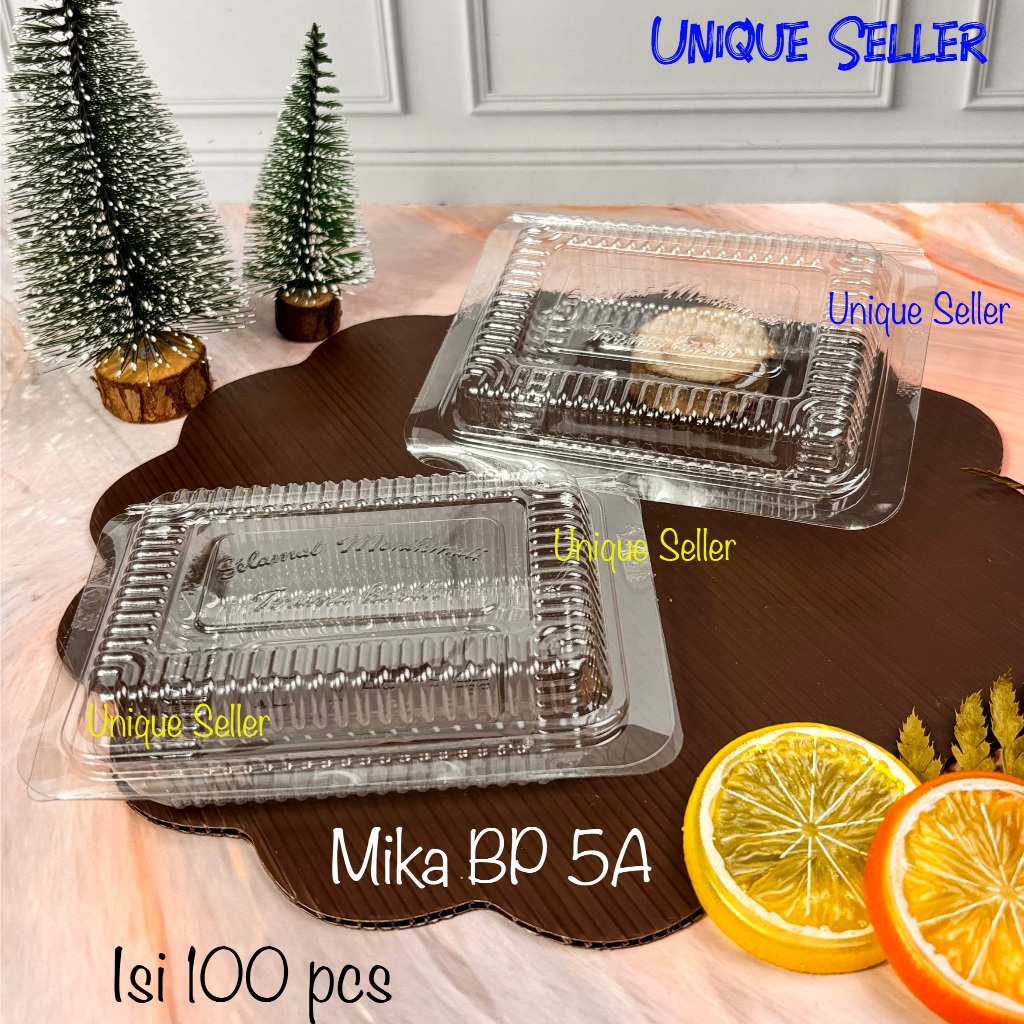 Jual [Isi100] Mika 5A BP 5 A / Mika Kue 5A 5 A BP / Mika Kue Roti Jajan Wadah Plastik Mika ...