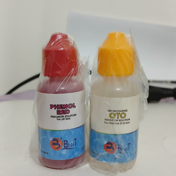 Jual Refill Oto Chlorine Merk Boost/Test Kit Oto Phenol Klorin Kolam ...