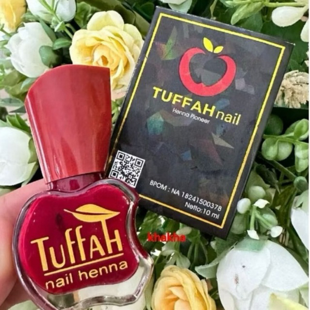 Jual Tuffah Nail Henna Halal dan Cetar Nail Henna Halal | Shopee Indonesia