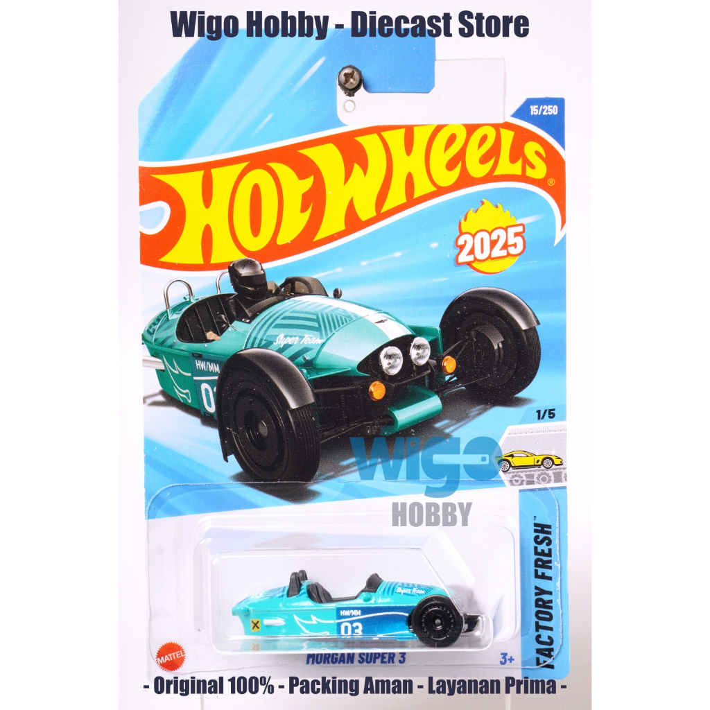 Jual Hot Wheels Morgan Super 3 tosca A 2025 Diecast | Shopee Indonesia