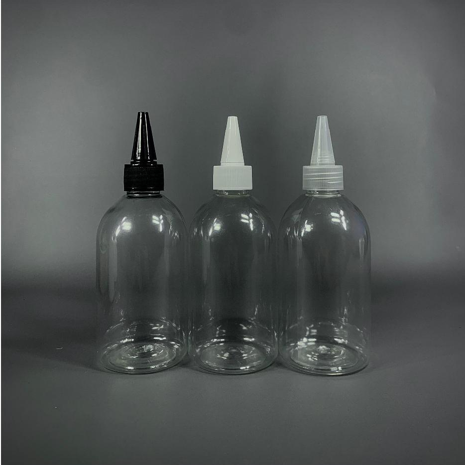 Jual Botol Tinta 250 Ml / Botol Kerucut 250 Ml OVAL NATURAL | Shopee ...