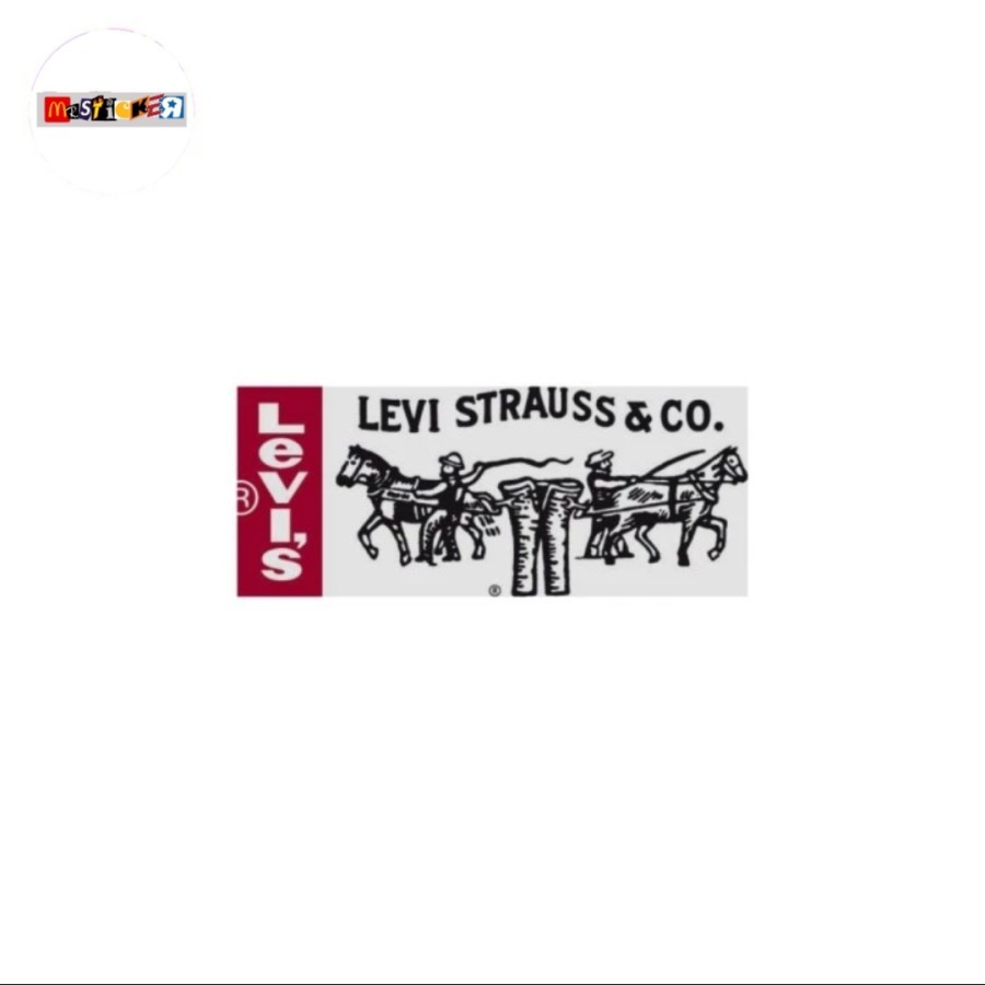 Jual sticker levis classic levi strauss logo stiker denim 501 | Shopee Indonesia