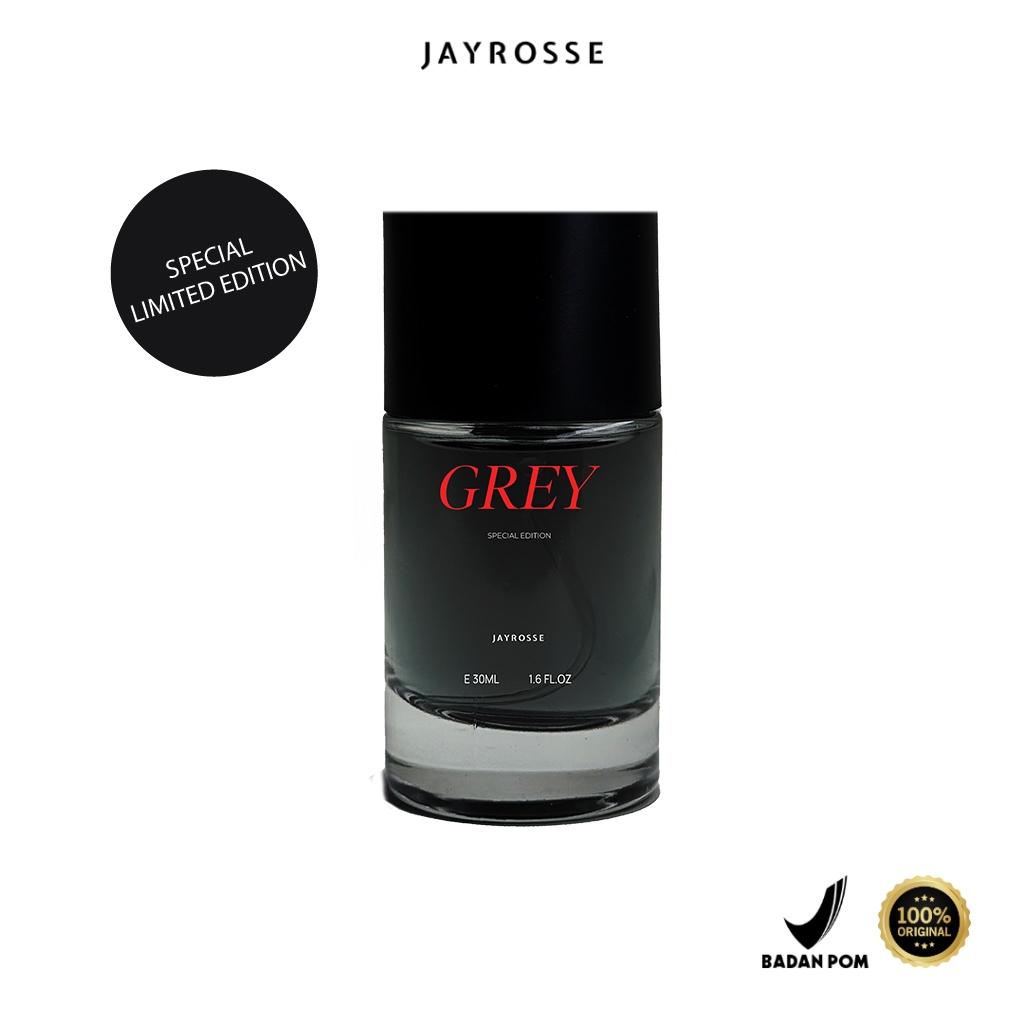 Jual Jayrosse Perfume - Grey | Parfum Pria Best Seller Tahan Lama ...