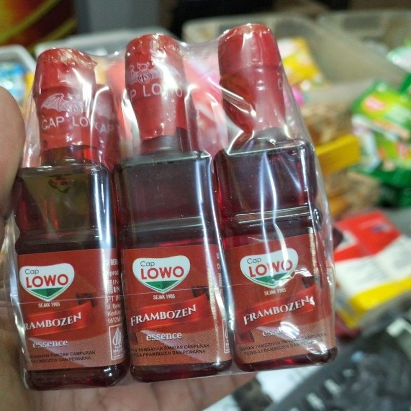 Jual frambozen essence cap lowo isi 6 botol | Shopee Indonesia