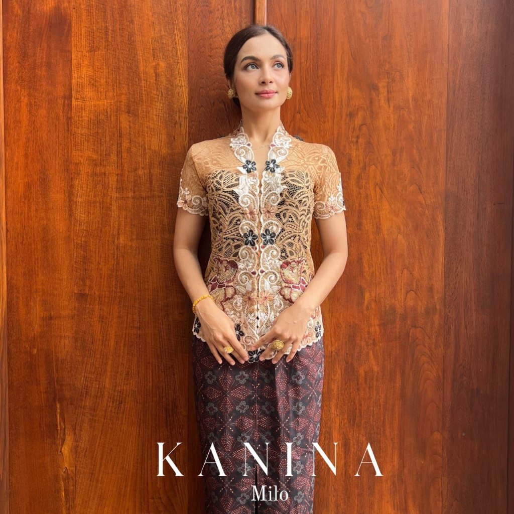 Jual (HANYA KEBAYA) Kebaya Encim Bordir Kanina Modern Bali Fashion | Shopee Indonesia