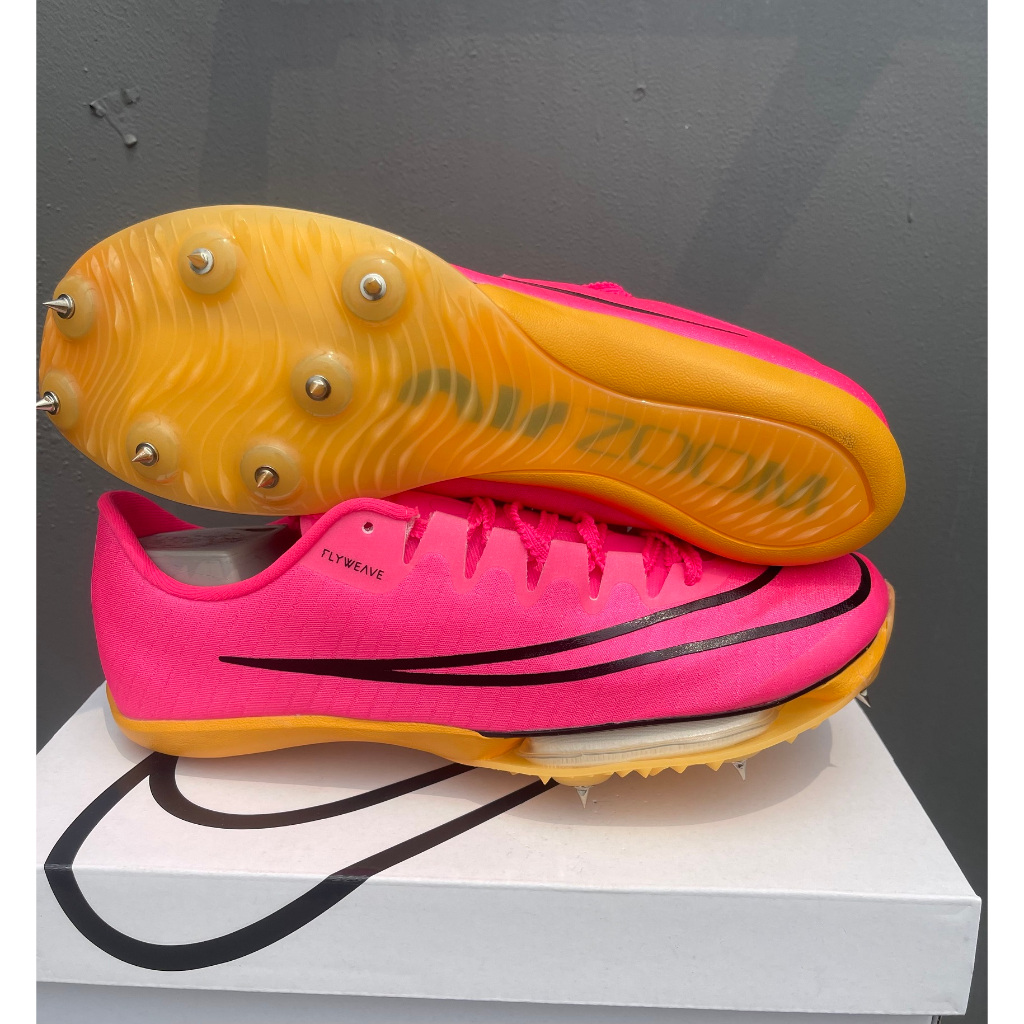 Jual SEPATU SPIKE RUNNING MAXFLY HYPER PINK | Shopee Indonesia