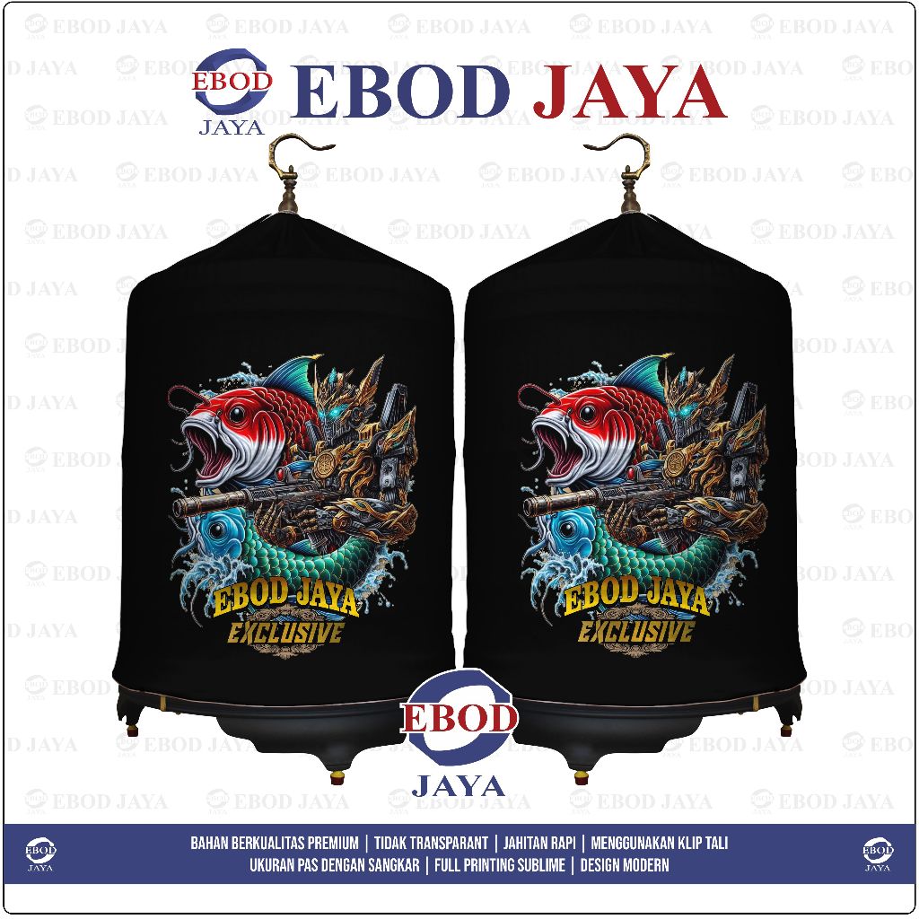Jual KERODONG FULL PRINTING SANGKAR MURAI EBOD EXCLUSIVE - KOI V4 ...