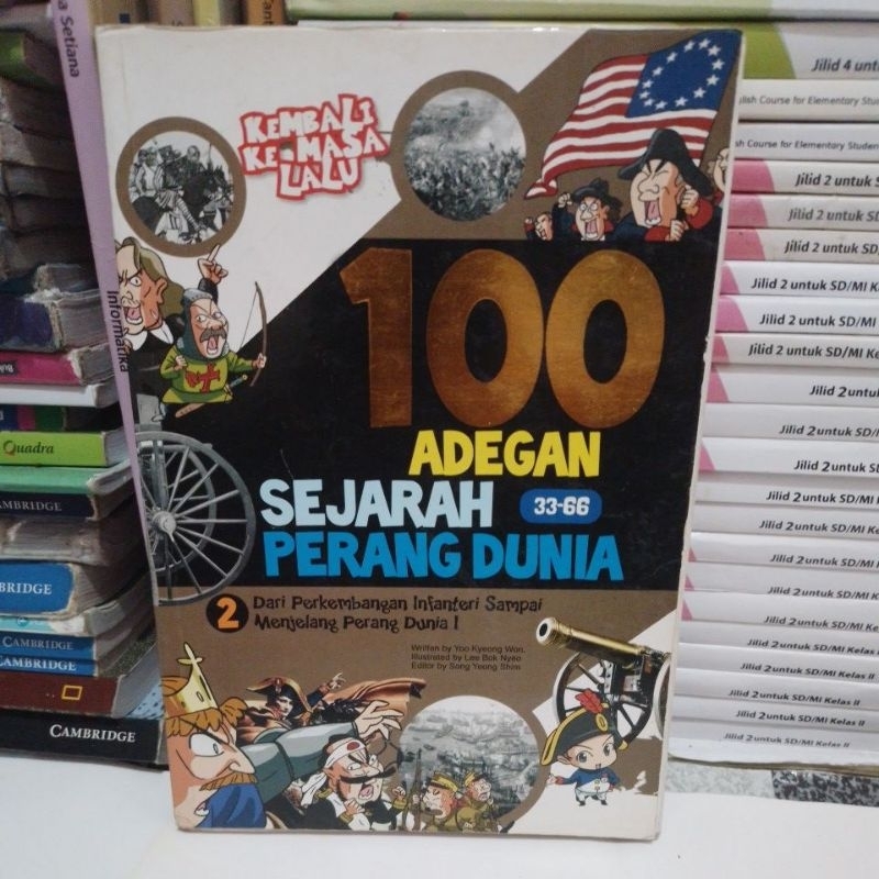 Jual BUKU 100 ADEGAN SEJARAH PERANG DUNIA | Shopee Indonesia