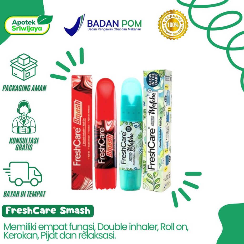 Jual FreshCare Smash Inhaler Double | Shopee Indonesia