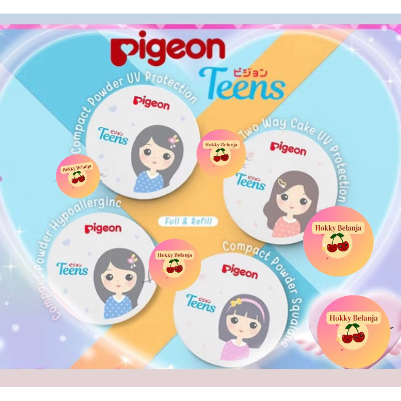Jual PIGEON Compact Powder + UV White 14gr (Full) | Shopee Indonesia