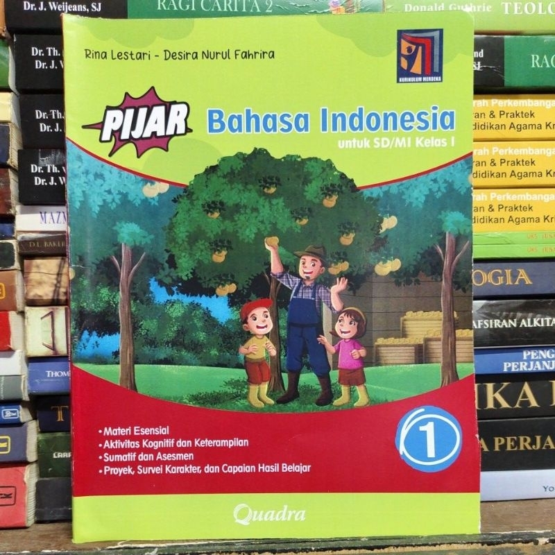 Jual PIJAR bahasa Indonesia kelas 1 SD kurikulum merdeka | Shopee Indonesia