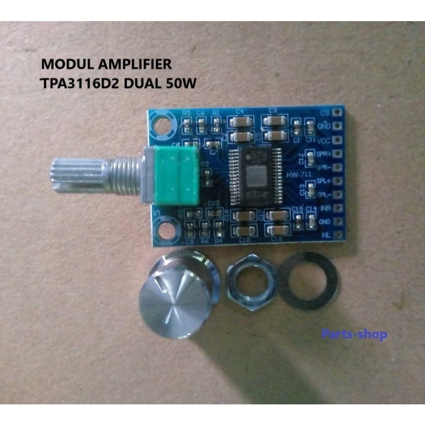 Jual Modul Ampli TPA3116D2 2x50W Amplifier Class D TPA TPA3116 Dual 50W | Shopee Indonesia