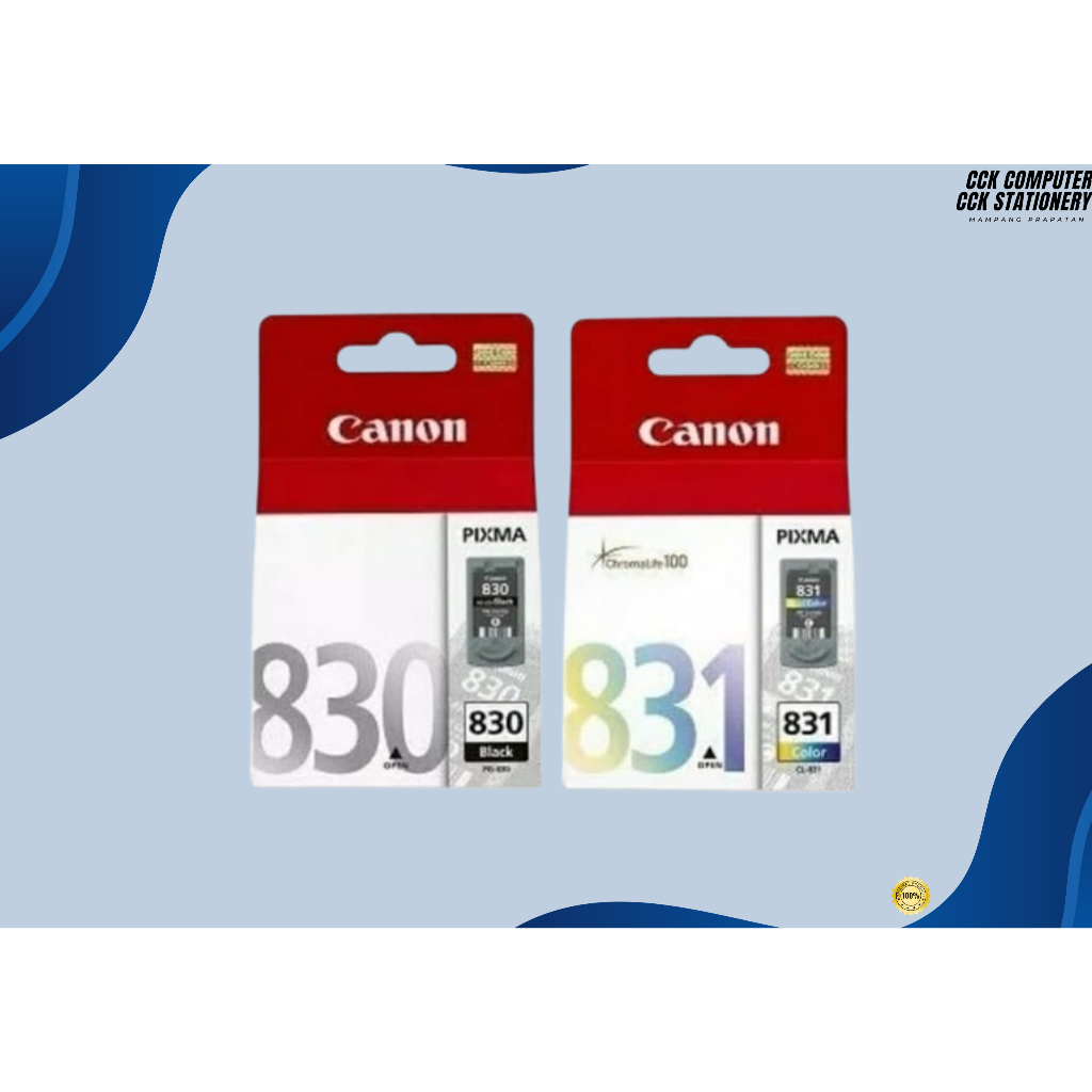 Jual Tinta Canon 830 + 831 Original | Shopee Indonesia