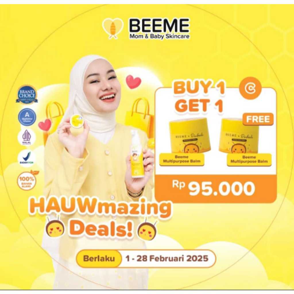 Jual BEEME Multipurpose Balm x Dwi Handa15gr / BEE ME Balm Skincare ...