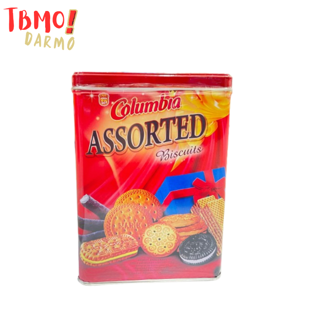 Jual TBMO BISKUIT COLUMBIA ASSORTED TIN 750GR | Shopee Indonesia