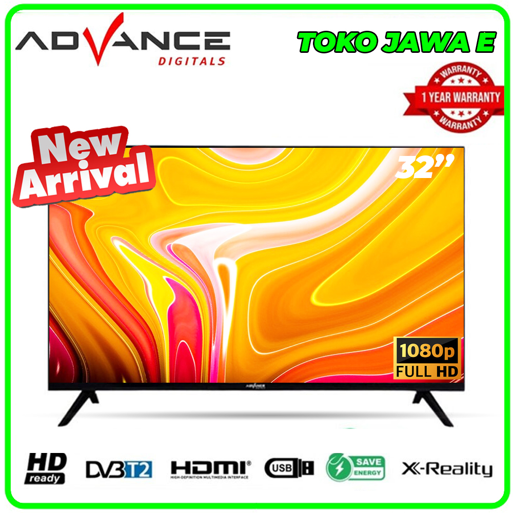 Jual LED TV ADVANCE ADV-3201T 32 INCH - 4K TV DIGITAL TV TANPA STB LAGI - INSTANT JKT | Shopee ...