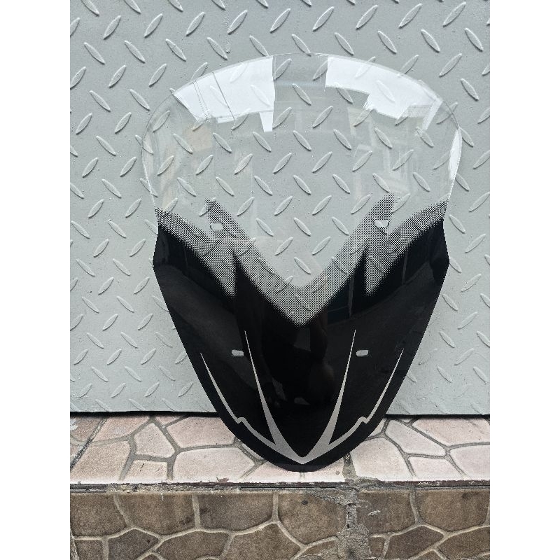 Jual visor variasi winshield aklirik nmax old new model thailand black ...