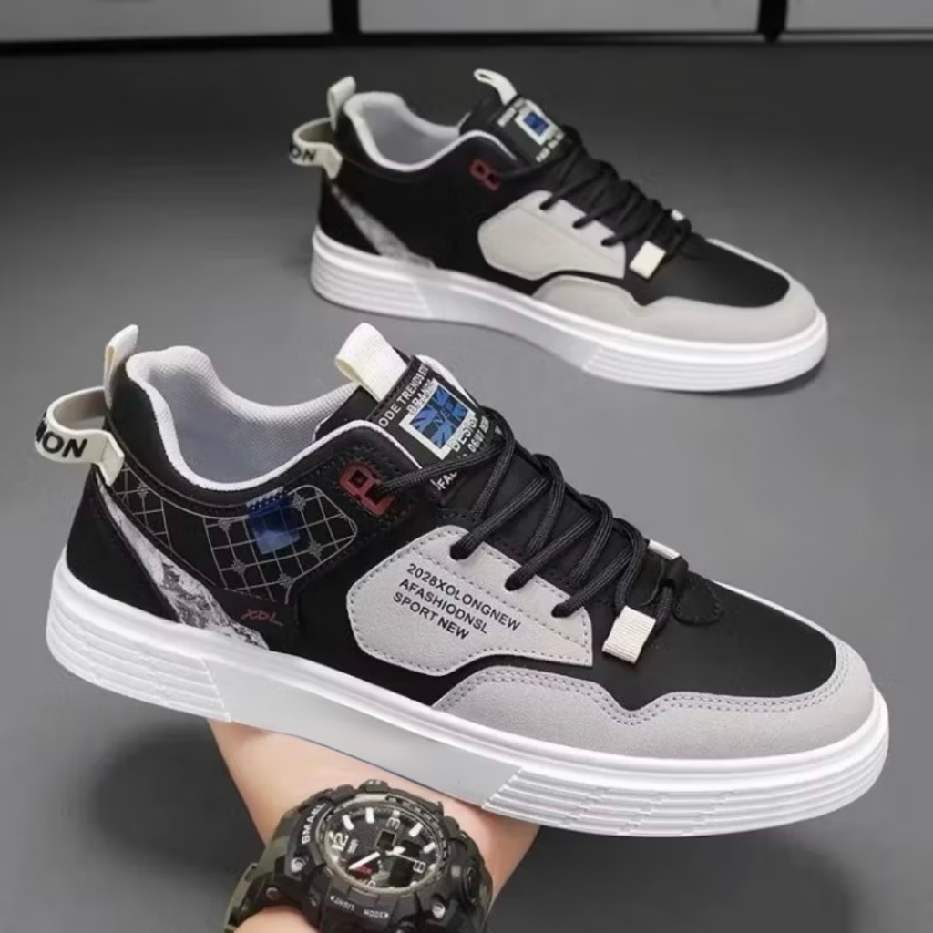 Jual SEPATU SNEAKERS KASUAL FASHION PRIA OOTD XOLONG 2028 | Shopee ...