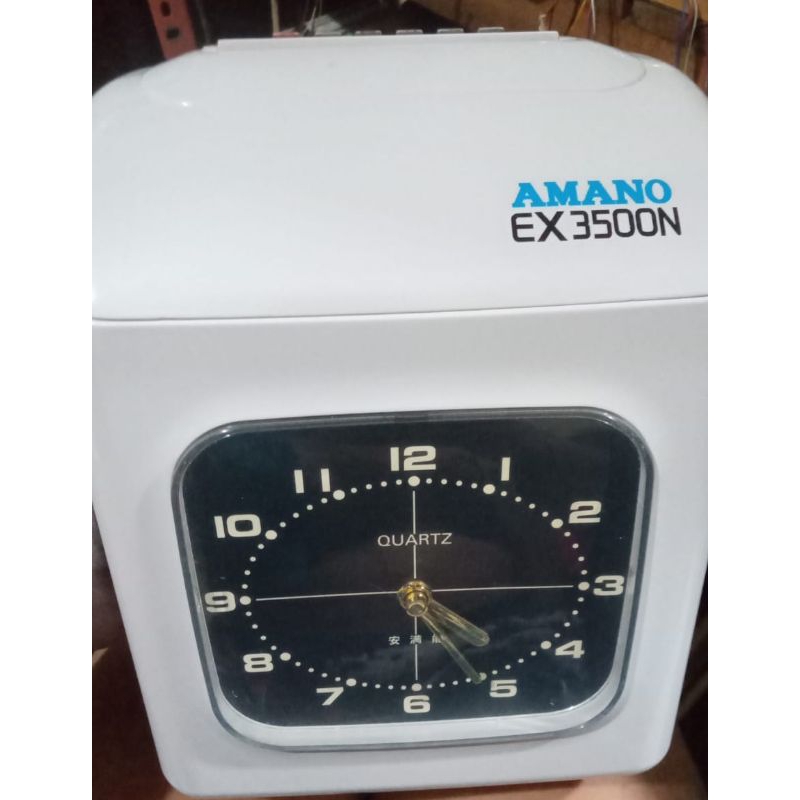 Jual MESIN ABSENSI MANUAL AMANO EX-3500 N | Shopee Indonesia