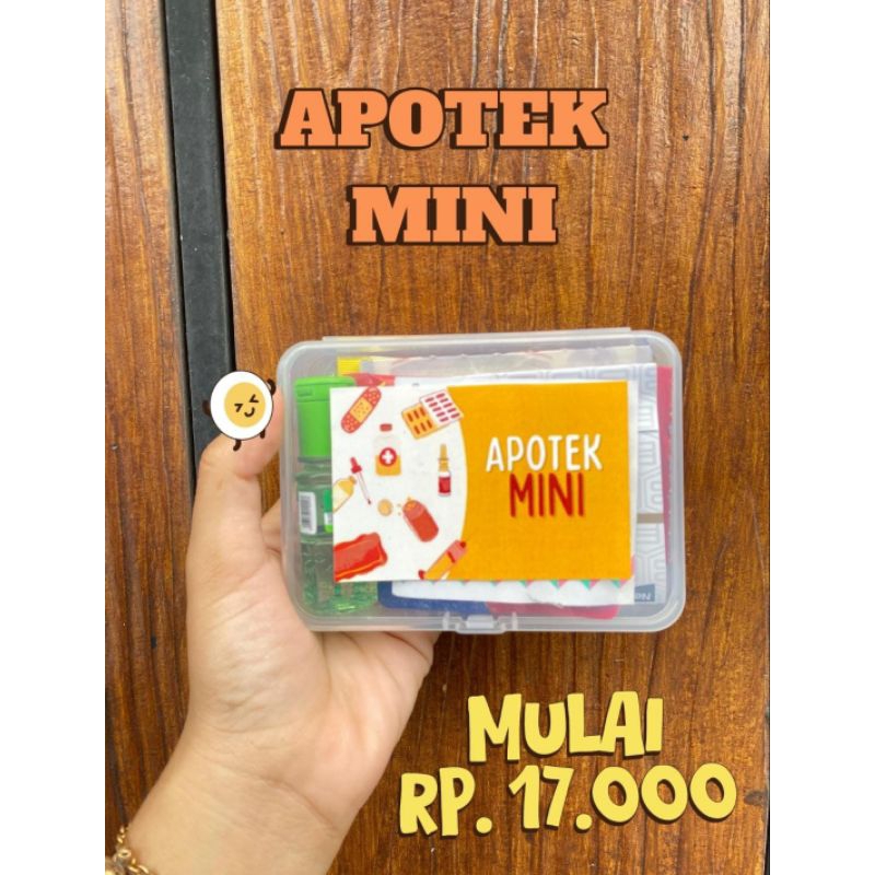Jual APOTEK MINI | KOTAK OBAT | P3K | HADIAH UNTUK PACAR | Shopee Indonesia