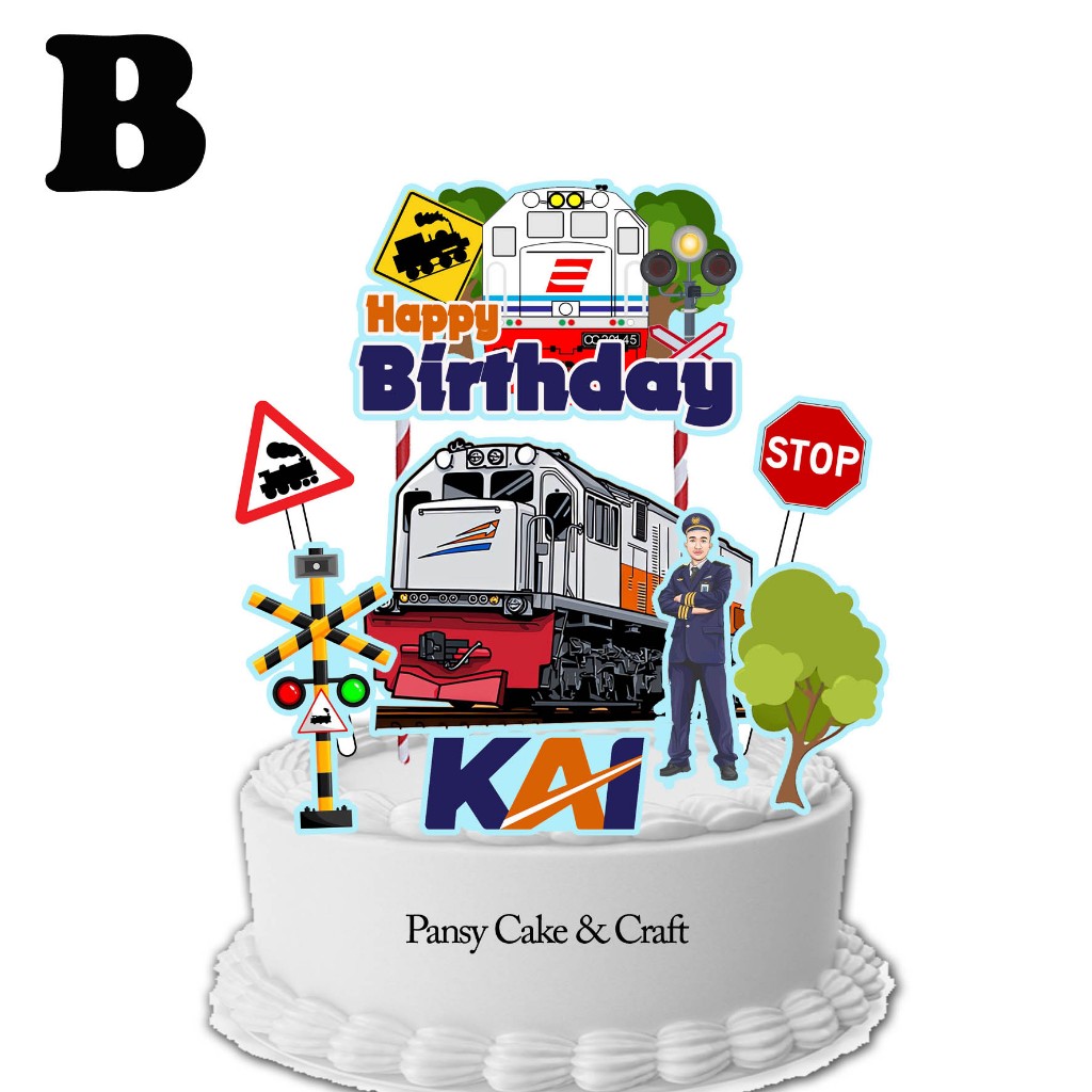 Jual Cake topper Kereta KAI | Shopee Indonesia