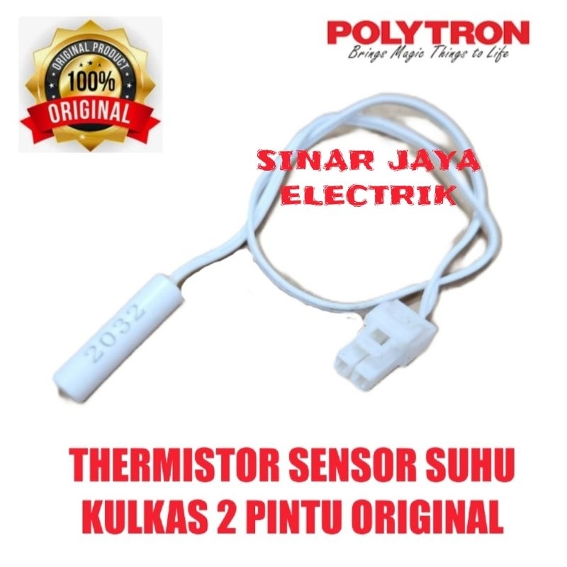 Jual THERMISTOR TERMIS SENSOR SUHU FUSE KULKAS POLYTRON ORIGINAL ...