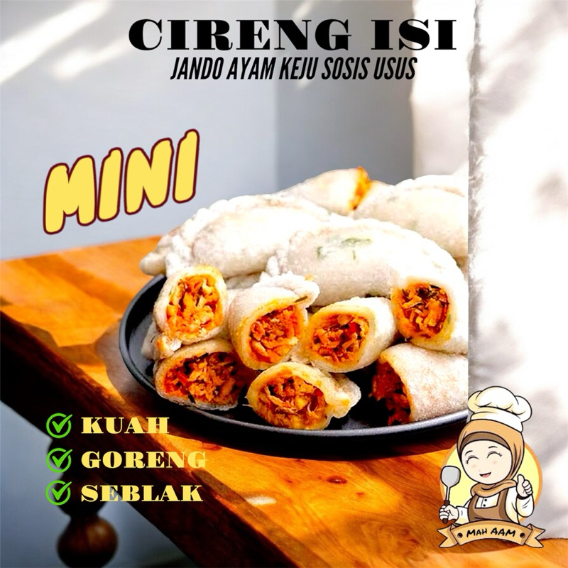 Jual Cireng Isi Kuah Goreng Seblak | JANDO | AYAM SUIR | SOSIS | KEJU ...