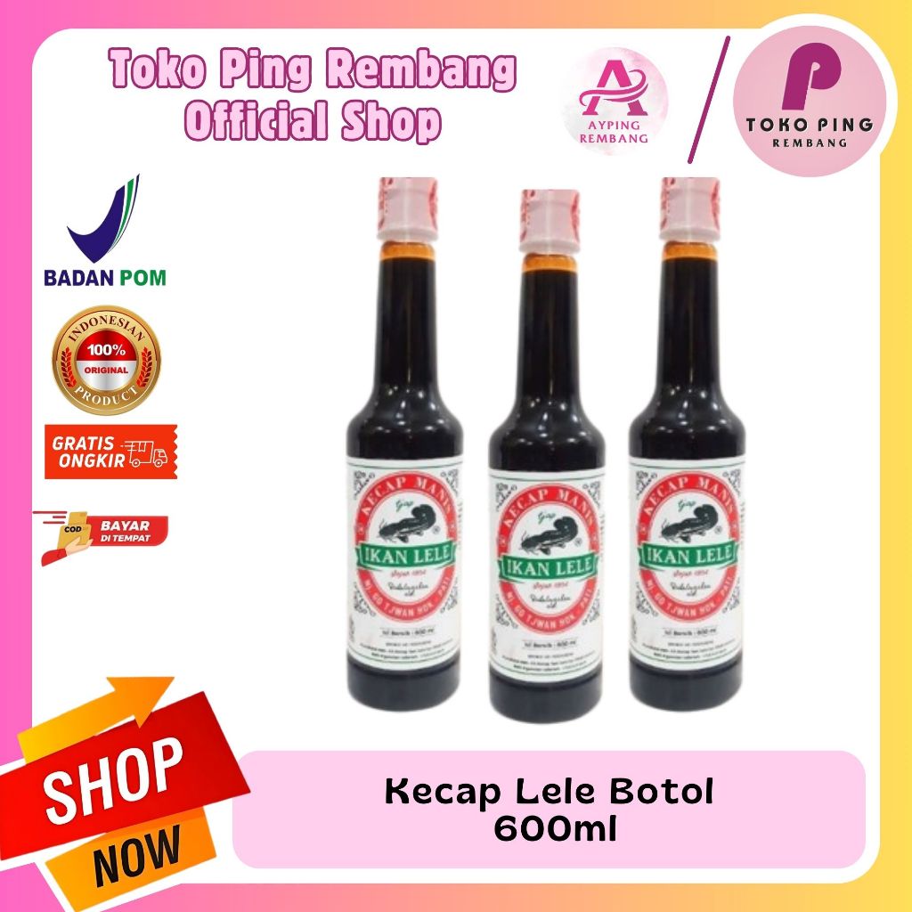 Jual Kecap Lele Botol 600ml Khas Pati | Shopee Indonesia
