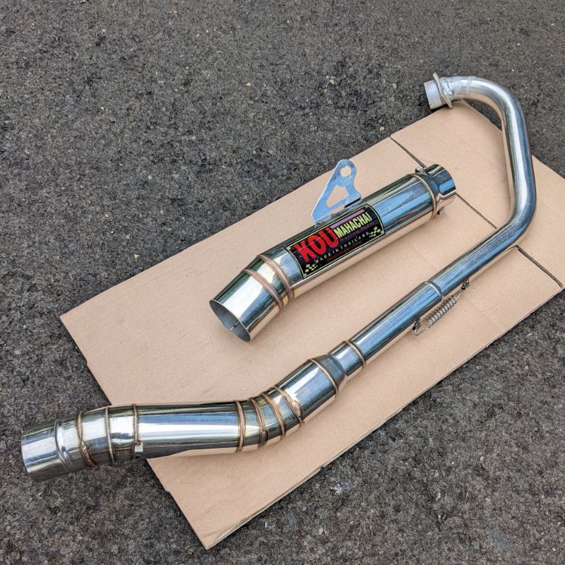 Jual Super Open Spec pipe Kou mahachai tube type 51mm for Tmx 125 155 ...