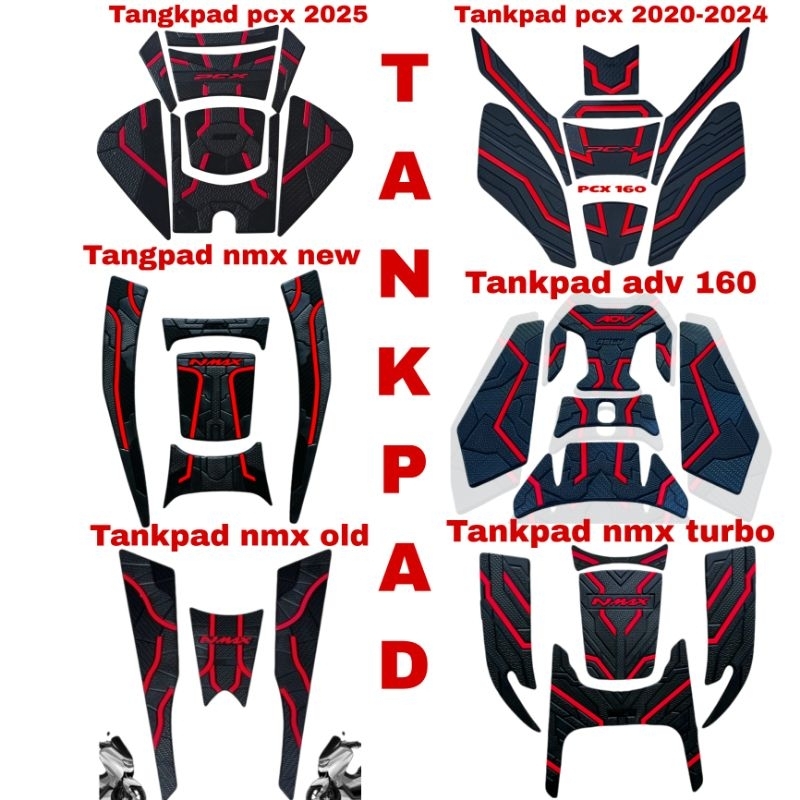 Jual Deckpad Nmax New Cover Body Nmax Old Bahan Karet Premium Tank Pad ...